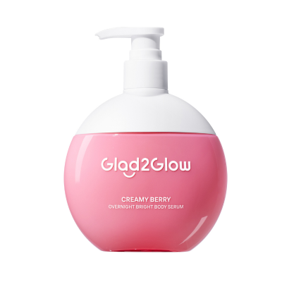 PROMO Glad2glow Creamy Berry Overnight Bright Body Serum FREE ONGKIR