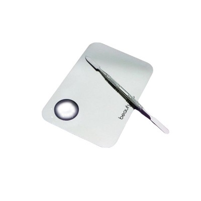 PROMO Beautylist Mixing Palette & Spatula(Stainless Steel) FREE ONGKIR