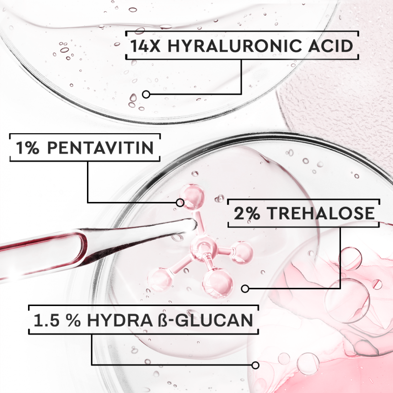 Promo 14X Hyaluron + Pentavitin Deep Water Restore Gel Moisturizer 30 g ...