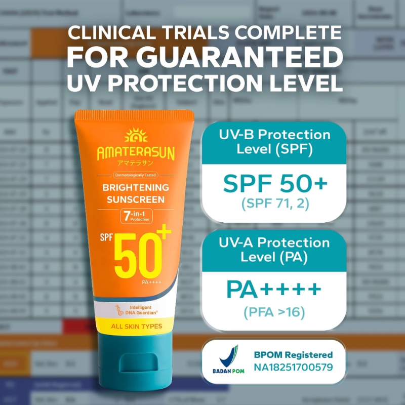 Promo Brightening Sunscreen SPF 50+ PA++++ FREE ONGKIR