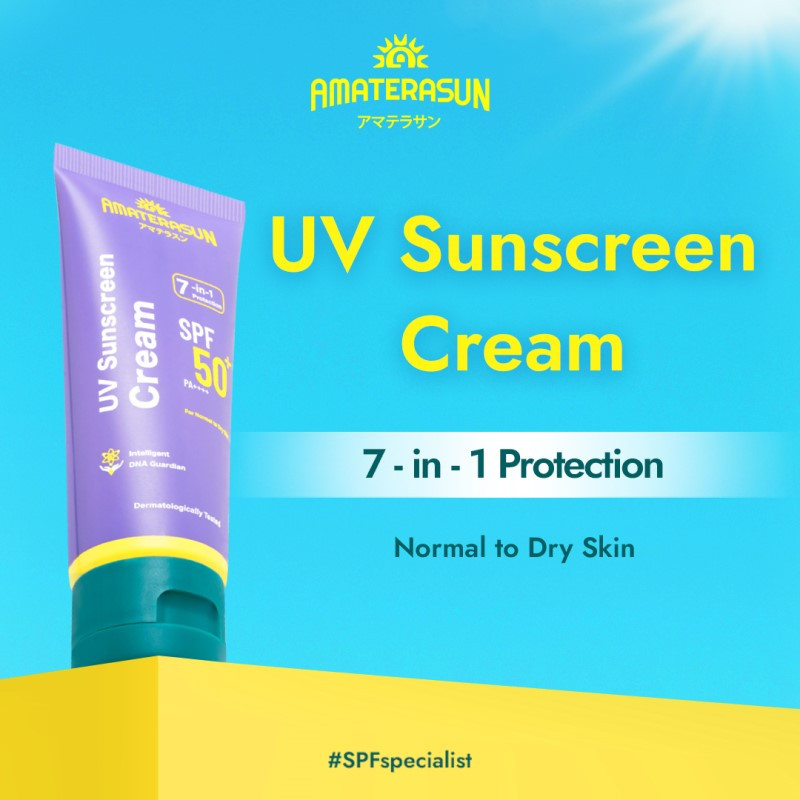 PROMO Amaterasun UV Sunscreen Cream SPF 50+ PA++++ FREE ONGKIR