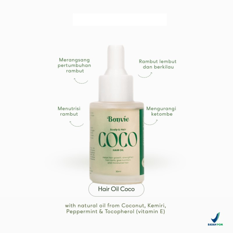 PROMO Bonvie Hair Oil COCO FREE ONGKIR