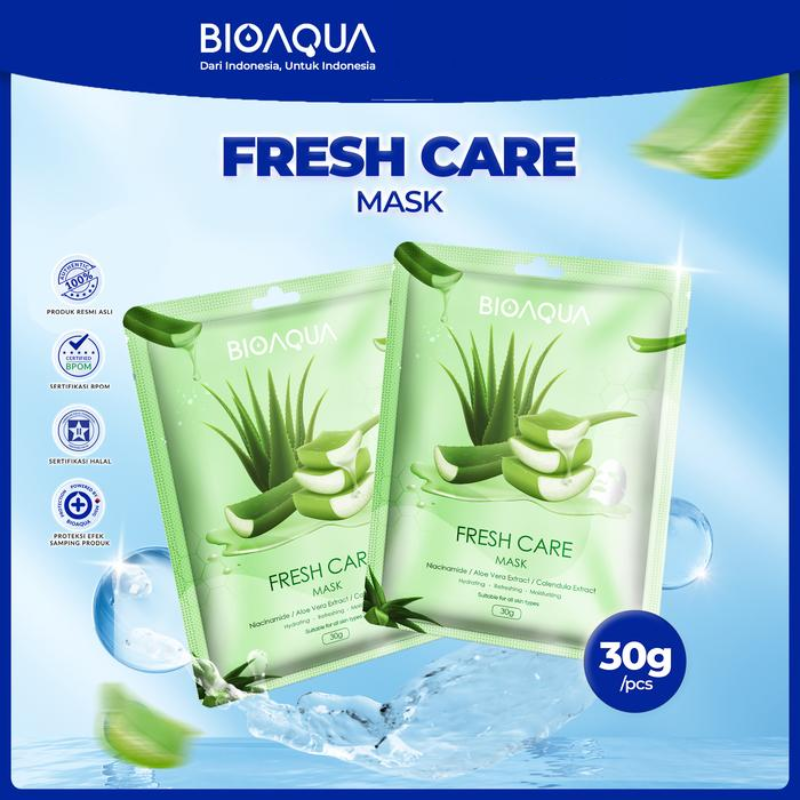 PROMO Bioaqua BIOAQUA Sheetmask Botanical Rich 30g FREE ONGKIR
