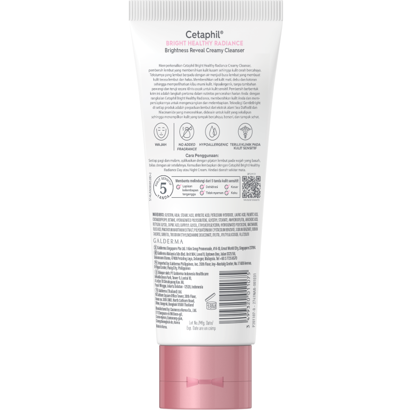 PROMO Cetaphil Bright Healthy Radiance Brightness Reveal Creamy Cleanser FREE ONGKIR