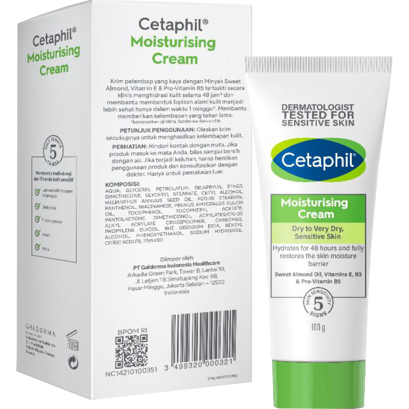 PROMO Cetaphil Moisturizing Cream 100g FREE ONGKIR