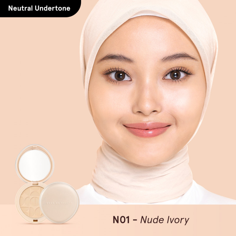 PROMO Dear Me Beauty Airy Poreless Powder Foundation FREE ONGKIR