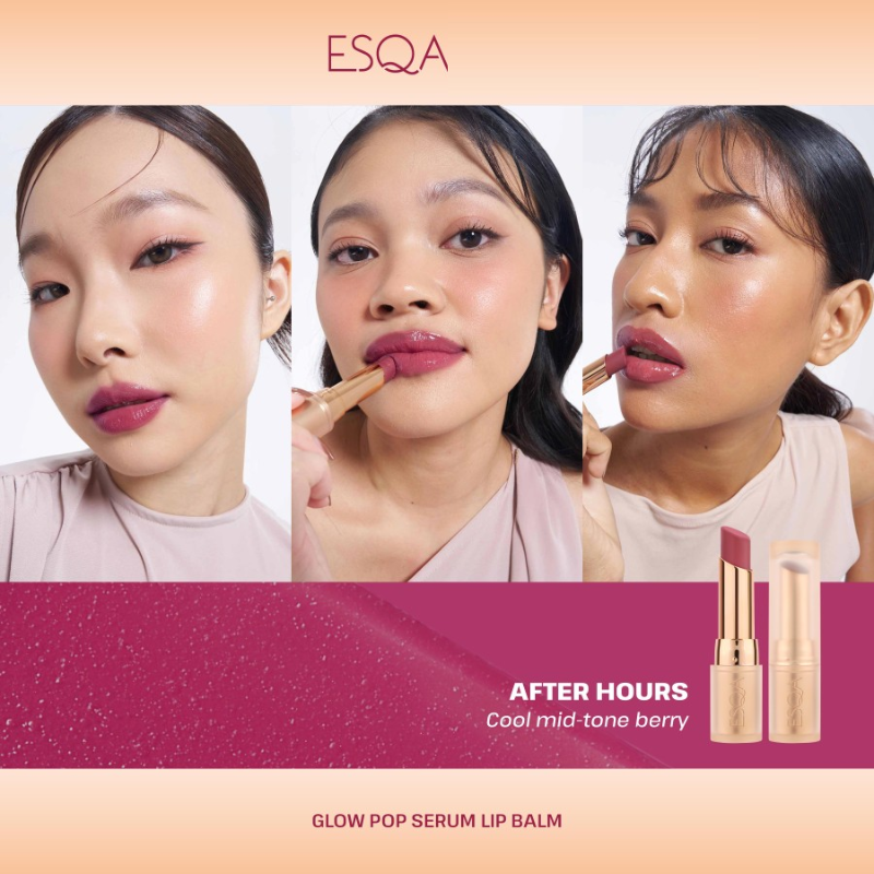 PROMO Esqa Glow Pop Serum Lip Balm FREE ONGKIR