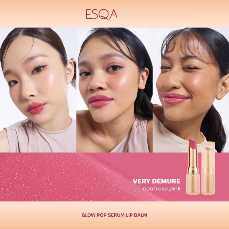 PROMO Esqa Glow Pop Serum Lip Balm FREE ONGKIR