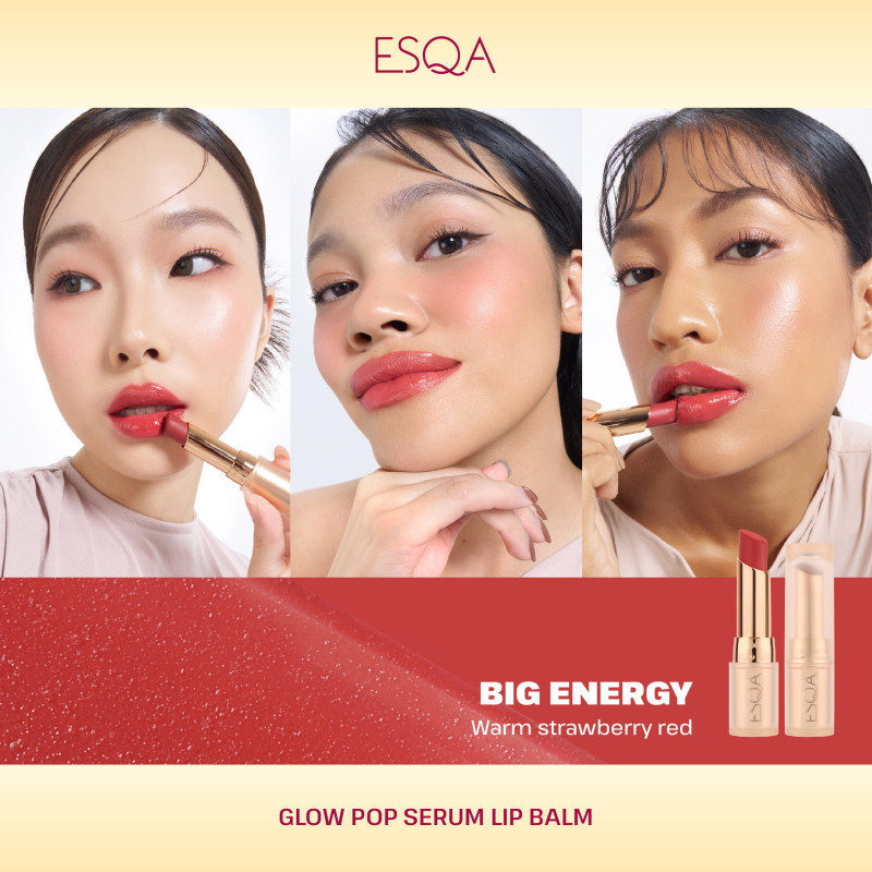 PROMO Esqa Glow Pop Serum Lip Balm FREE ONGKIR