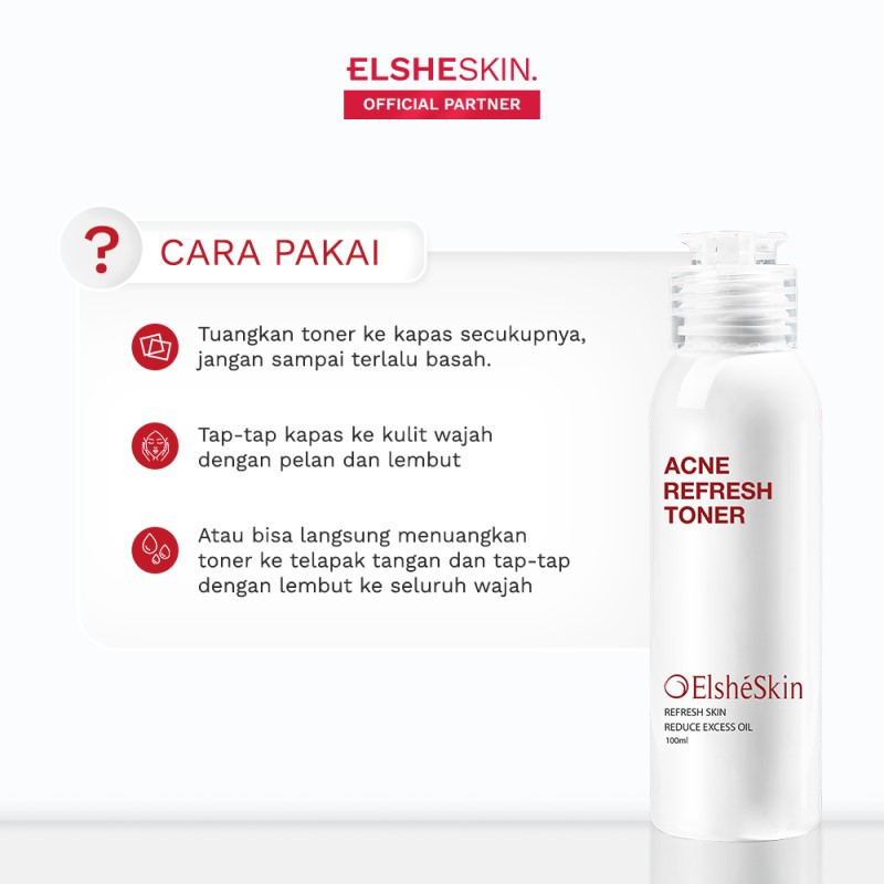 Jual Elshe Skin Acne Refresh Toner 100ml Termurah Mei 2025 | Beautyhaul
