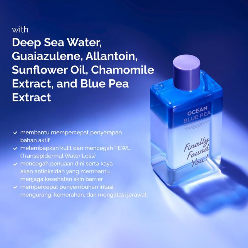 Promo Ocean Blue Pea Dual-Phase Micellar Water FREE ONGKIR