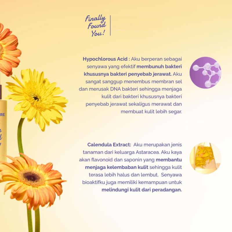 PROMO Finally Found You Calm-Dula Blemish Care Hocl Essence Mist 100Ml ...