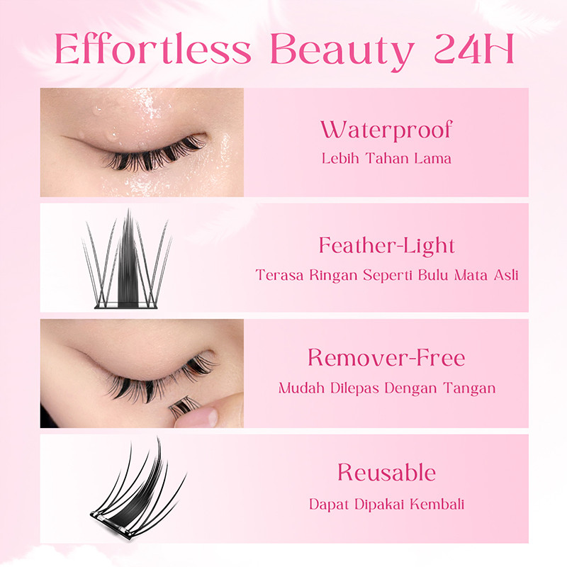 PROMO Focallure False Eyelashes Fa-T61 FREE ONGKIR