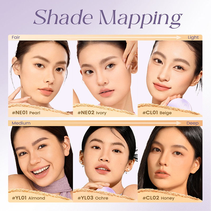 PROMO Focallure Blur Matte Pressed Powder FREE ONGKIR