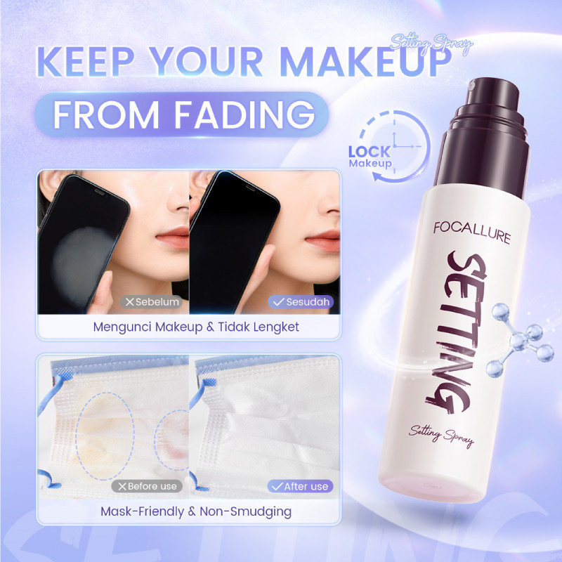 PROMO Focallure Flawless Long-Lasting Setting Spray FREE ONGKIR