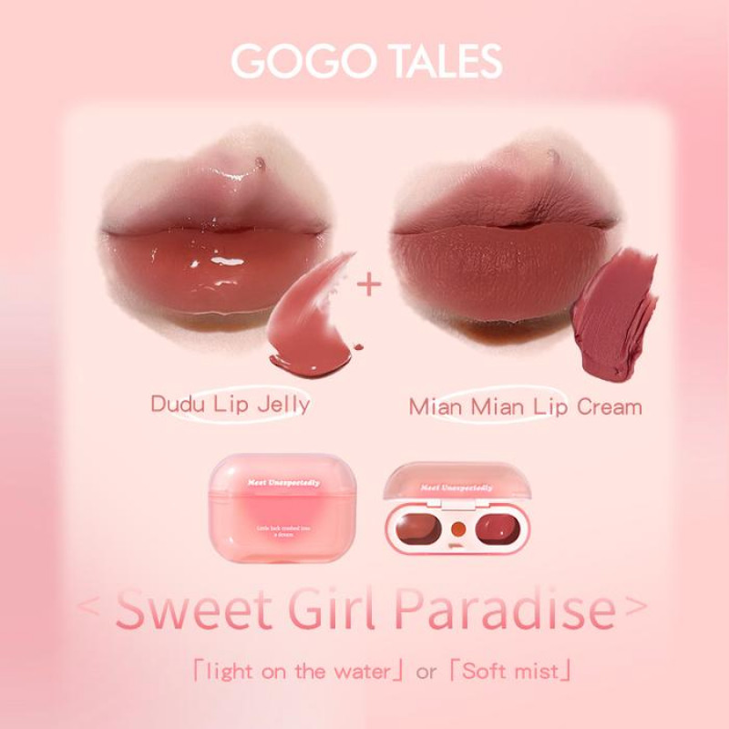 PROMO Gogo Tales Cloud Sensation Double Spell Lip Cream FREE ONGKIR