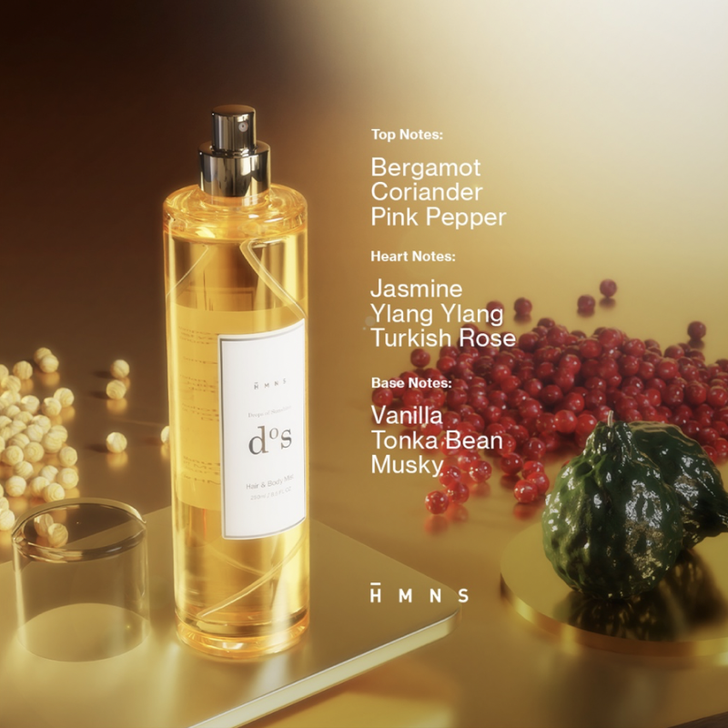 PROMO Hmns Hair and Body Mist Drop of Sunshine FREE ONGKIR