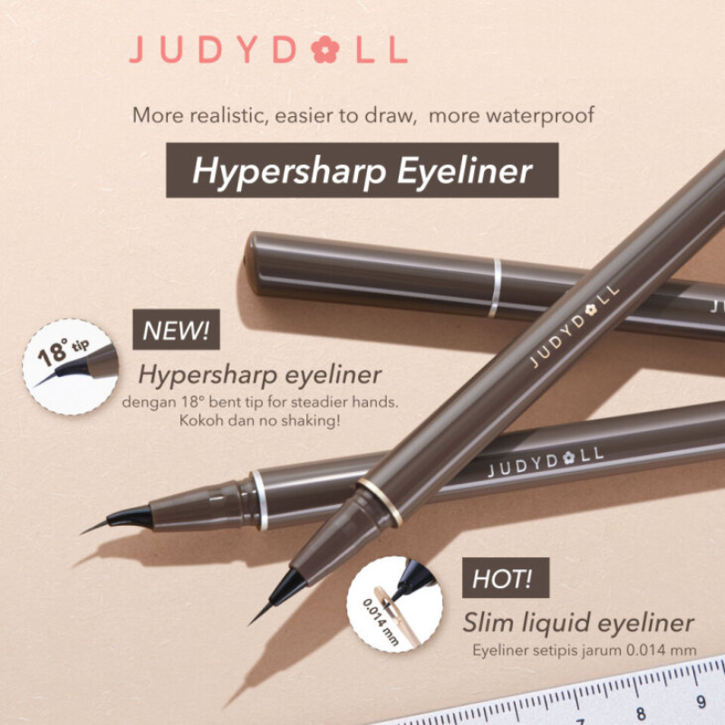 Jual Judy Doll Hyper Sharp Eyeliner Termurah April 2025 | Beautyhaul