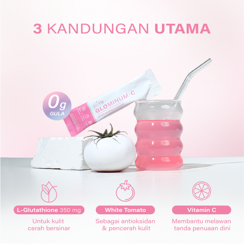 PROMO Jiera Glominum - C Drink FREE ONGKIR