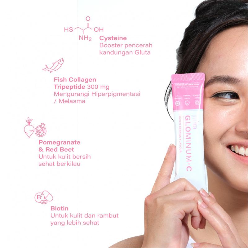 PROMO Jiera Glominum - C Drink FREE ONGKIR