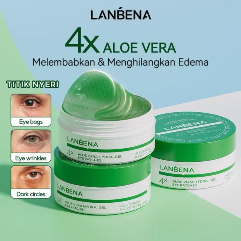 PROMO Lanbena Hydra-Gel Eye Patches (60 Pcs/30 Pairs) FREE ONGKIR