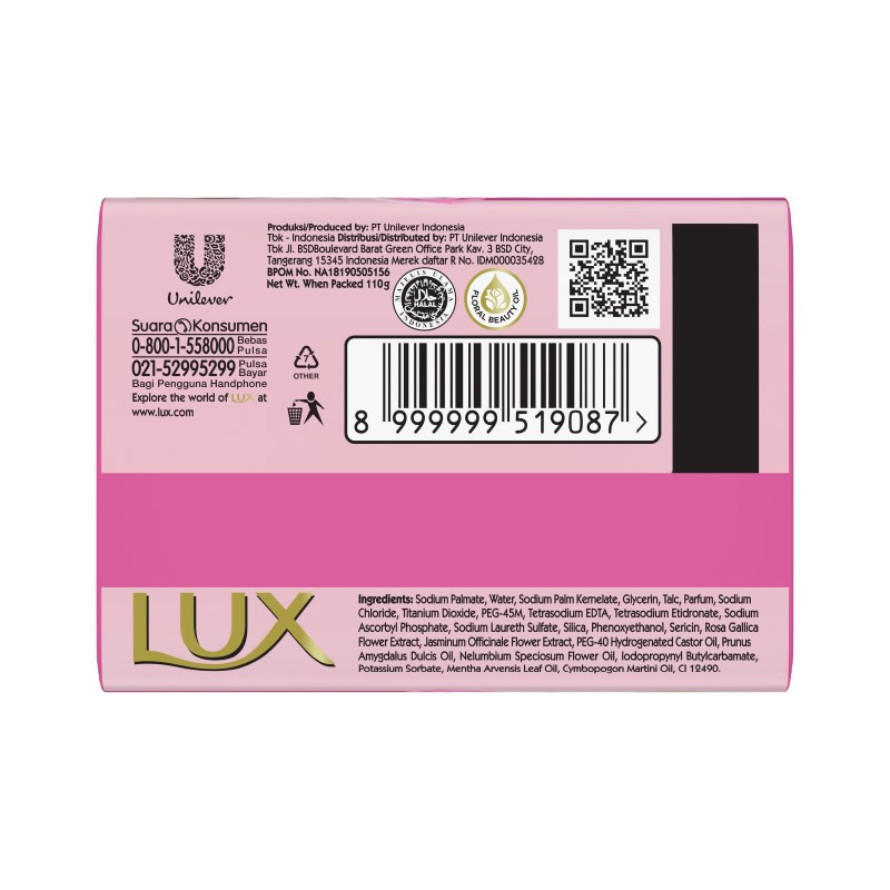 PROMO Lux Sabun Batang Multipack Soft Rose 3X FREE ONGKIR