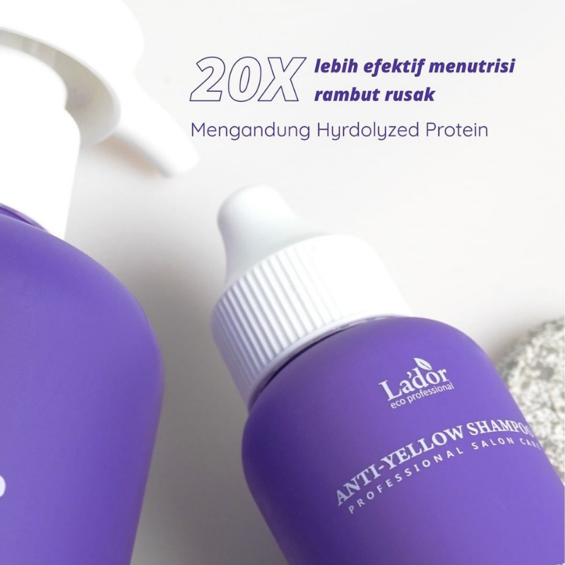 PROMO Lador Anti Yellow Shampoo FREE ONGKIR