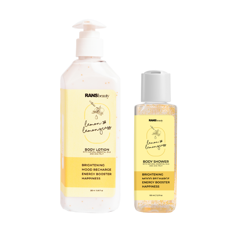 PROMO Rans Beauty Lemon & Lemongrass Body Lotion 250ml + Body Shower ...