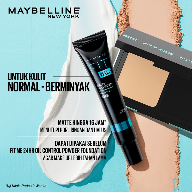 PROMO Maybelline Fit Me Matte and Poreless Primer FREE ONGKIR