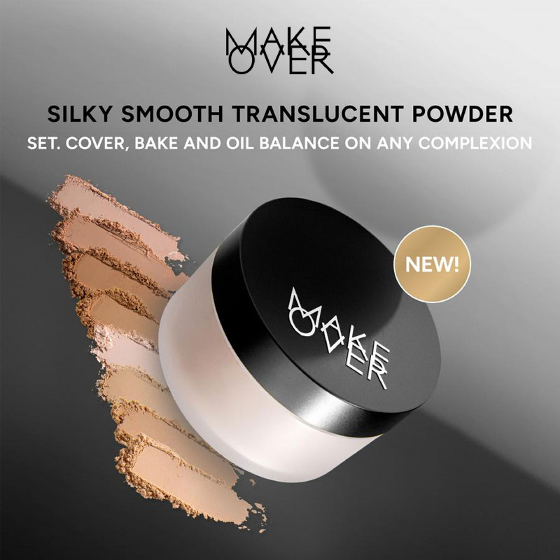 PROMO Make Over Silky Smooth Translucent Powder FREE ONGKIR