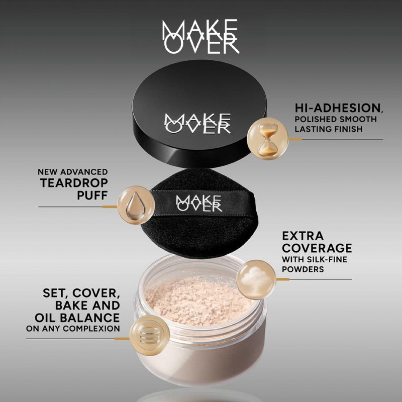 PROMO Make Over Silky Smooth Translucent Powder FREE ONGKIR