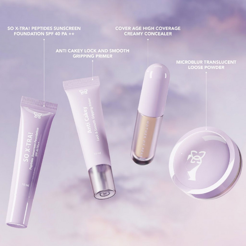 Jual Mother Of Pearl Mother of Pore-less! Complexion Kit - Light ...