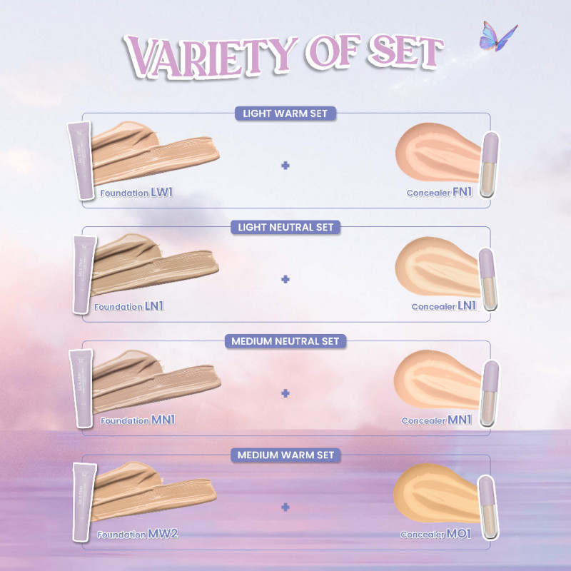 Jual Mother Of Pearl Mother of Pore-less! Complexion Kit - Light ...