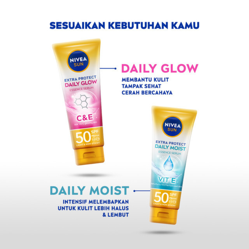 PROMO Nivea SUN Extra Protect Daily Moist SPF50 FREE ONGKIR