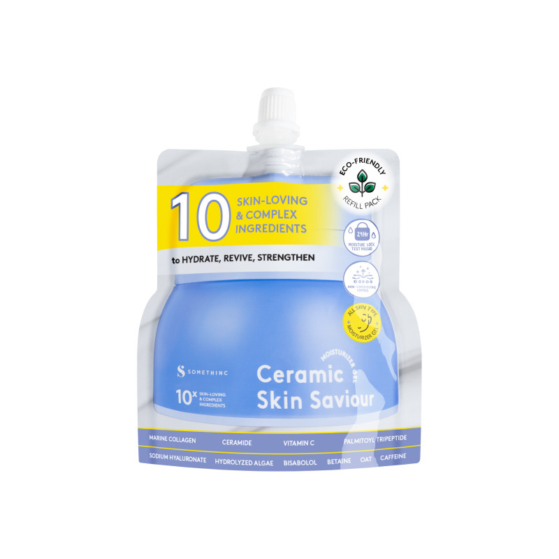 PROMO Somethinc (REFILL) Ceramic Skin Saviour Moisturizer Gel FREE ONGKIR
