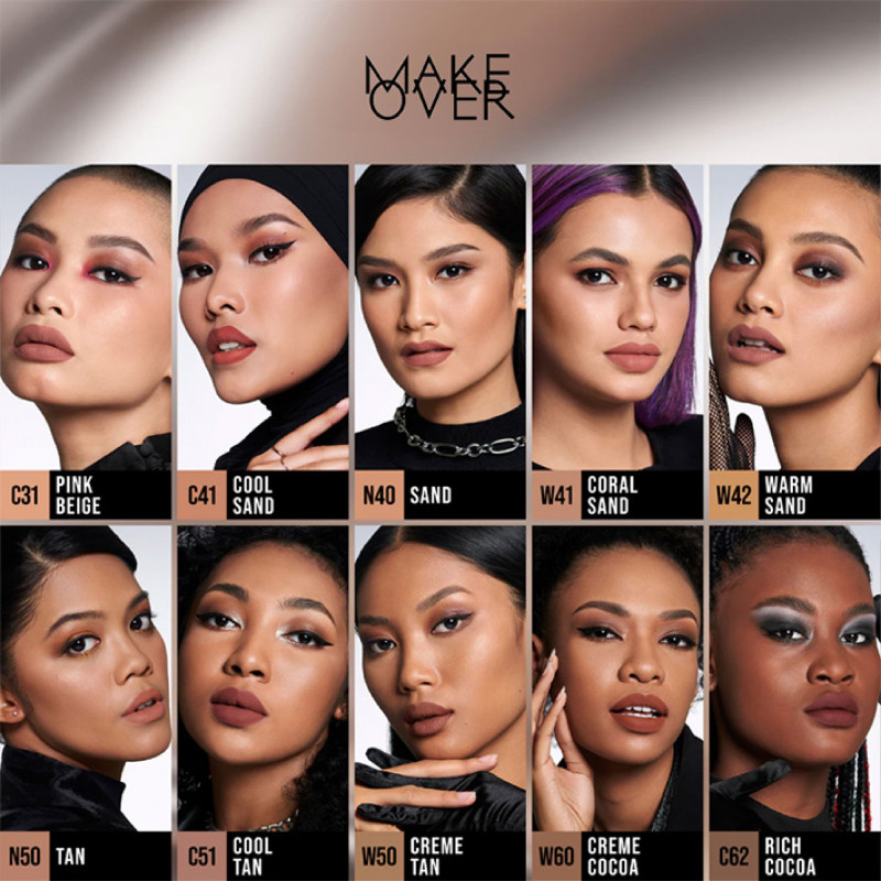 PROMO Make Over Powerstay Weightless Liquid Foundation 40 ml FREE ONGKIR