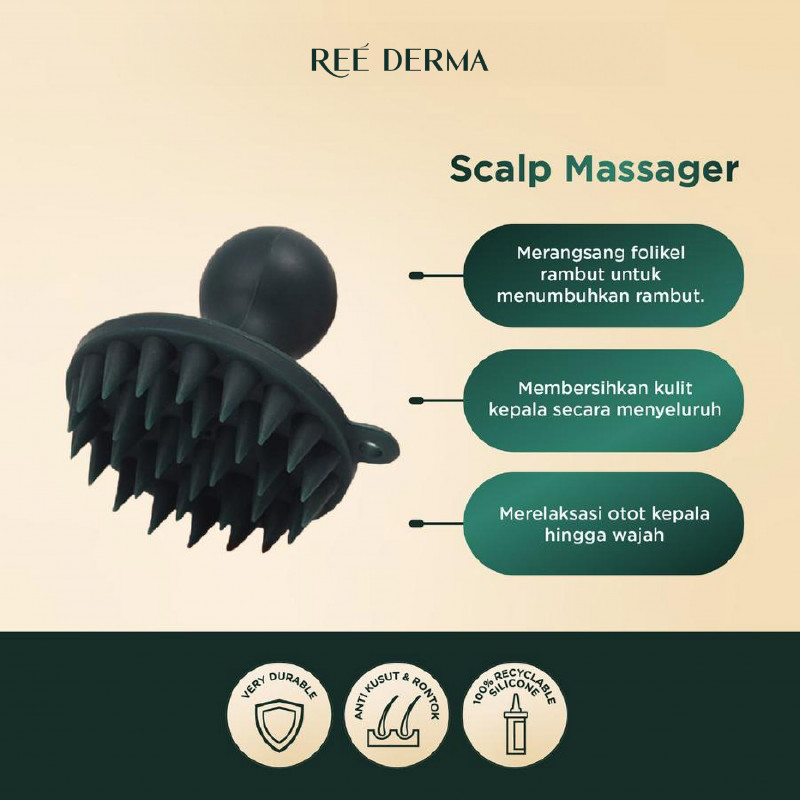 PROMO Ree Derma Scalp Massager FREE ONGKIR