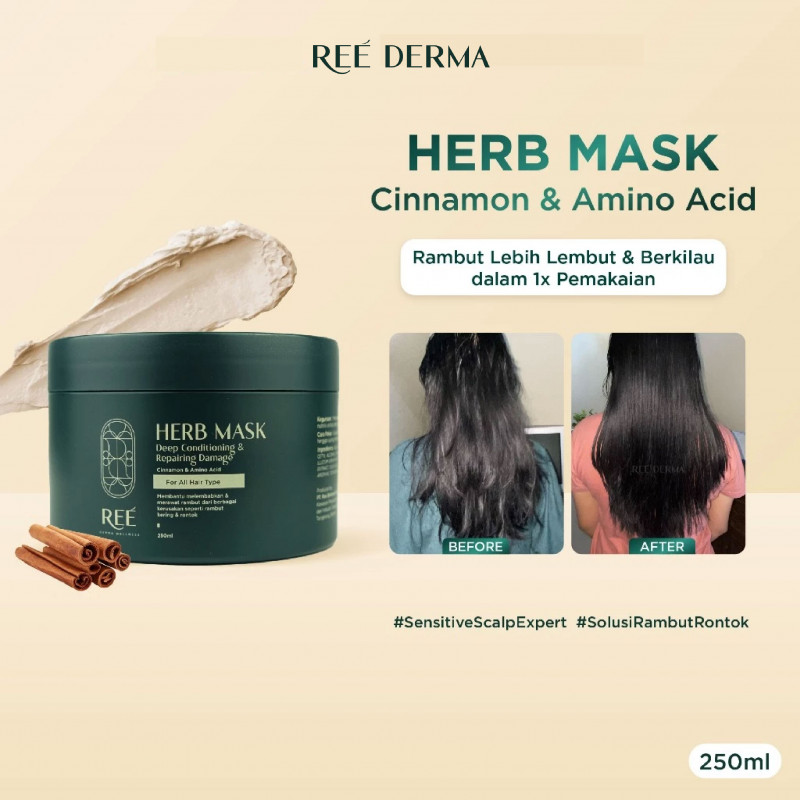PROMO Ree Derma Hair Mask FREE ONGKIR