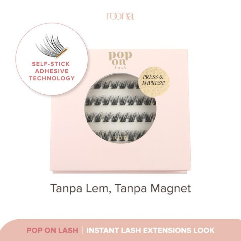 PROMO Roona Pop On Lash FREE ONGKIR