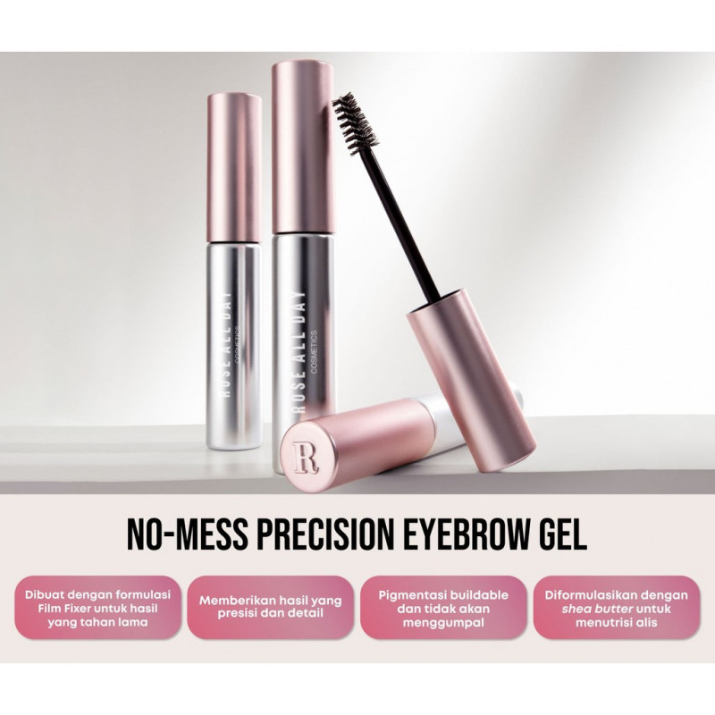 PROMO Rose All Day Brow Fix Gel FREE ONGKIR