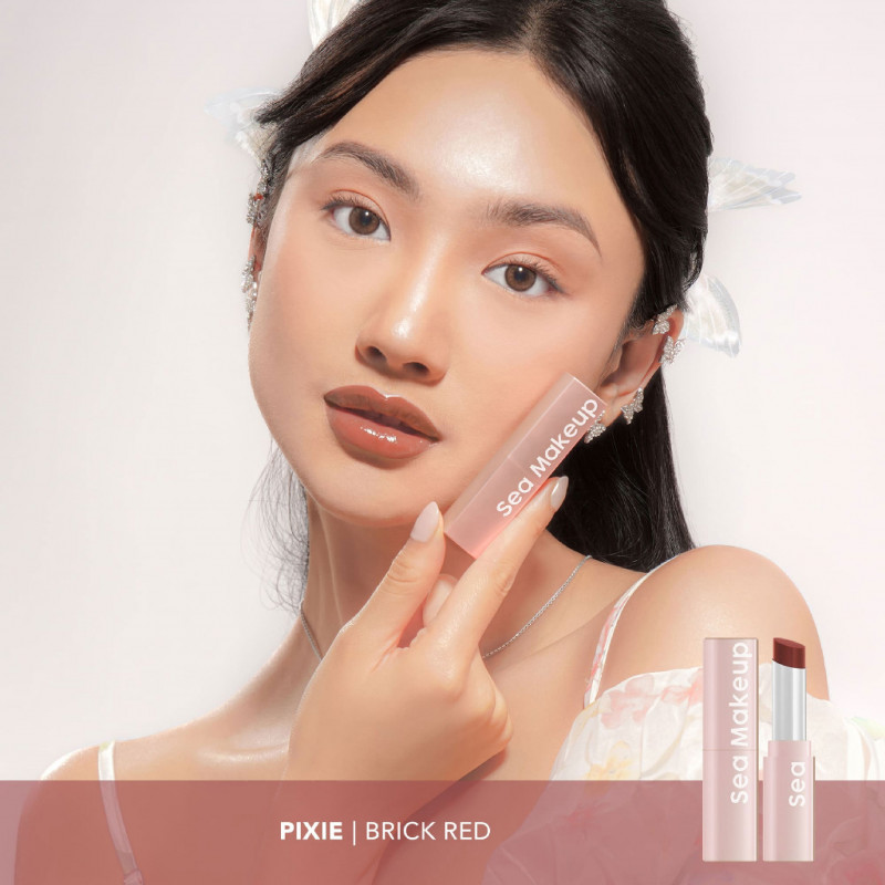 PROMO Sea Makeup Gleam Luster Tinted Lip Balm FREE ONGKIR