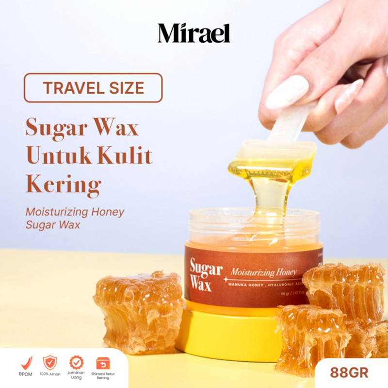 Jual Mirael Sugar Wax Moisturising Honey Sugar Wax with Honey Extract ...