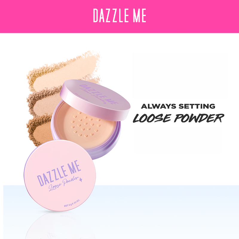 PROMO Dazzle Me NEW Always Setting Loose Powder FREE ONGKIR