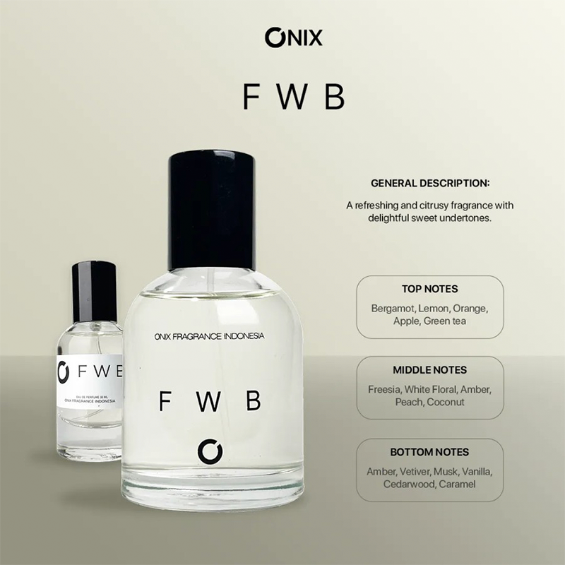 PROMO Onix FWB EAU DE PARFUME 50ML FREE ONGKIR