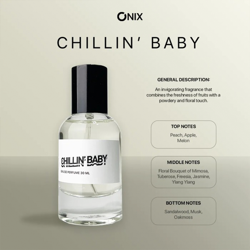 PROMO Onix CHILLIN BABY EAU DE PARFUME 30ML FREE ONGKIR