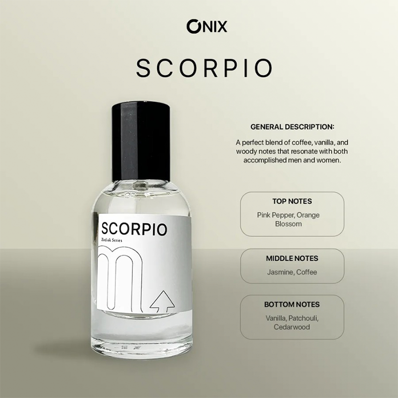 PROMO Onix SCORPIO EAU DE PARFUME 30ML FREE ONGKIR