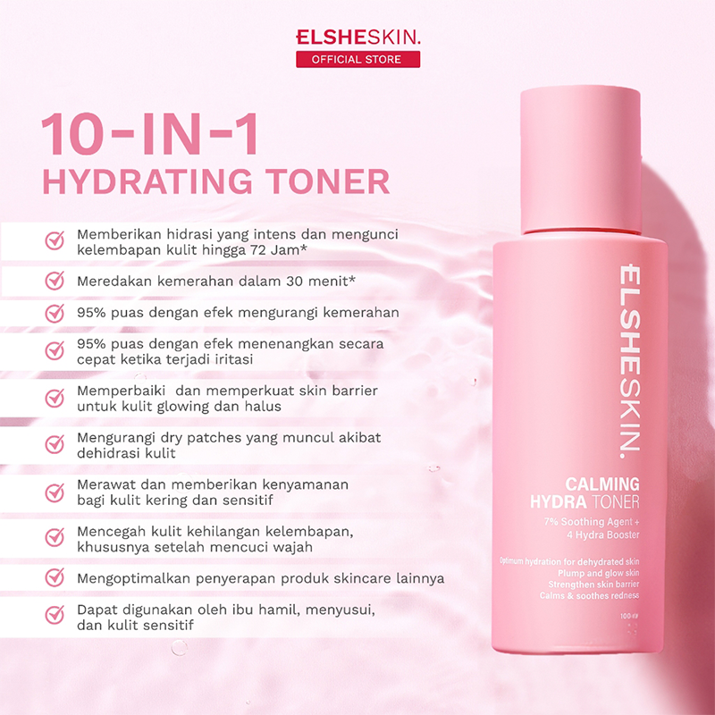 PROMO Elshe Skin Calming Hydra Toner FREE ONGKIR
