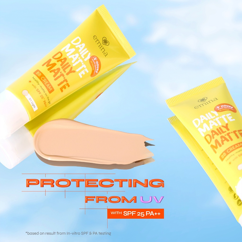 PROMO Emina Daily Matte BB Cream 16 g FREE ONGKIR