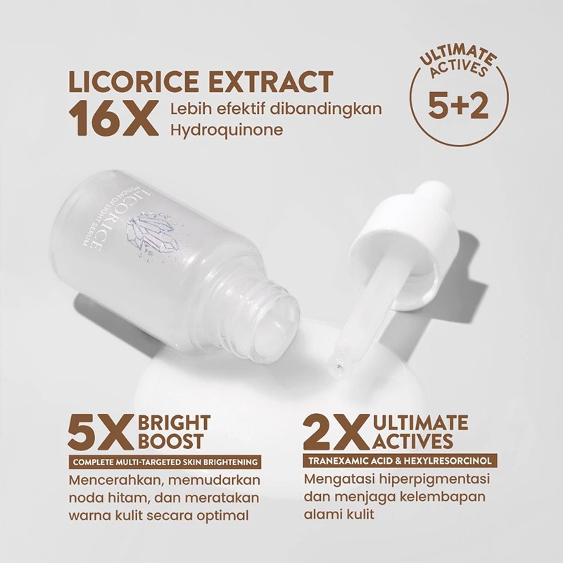 PROMO Npure Licorice Bright & Glow Potion Of Light Face Serum FREE ONGKIR