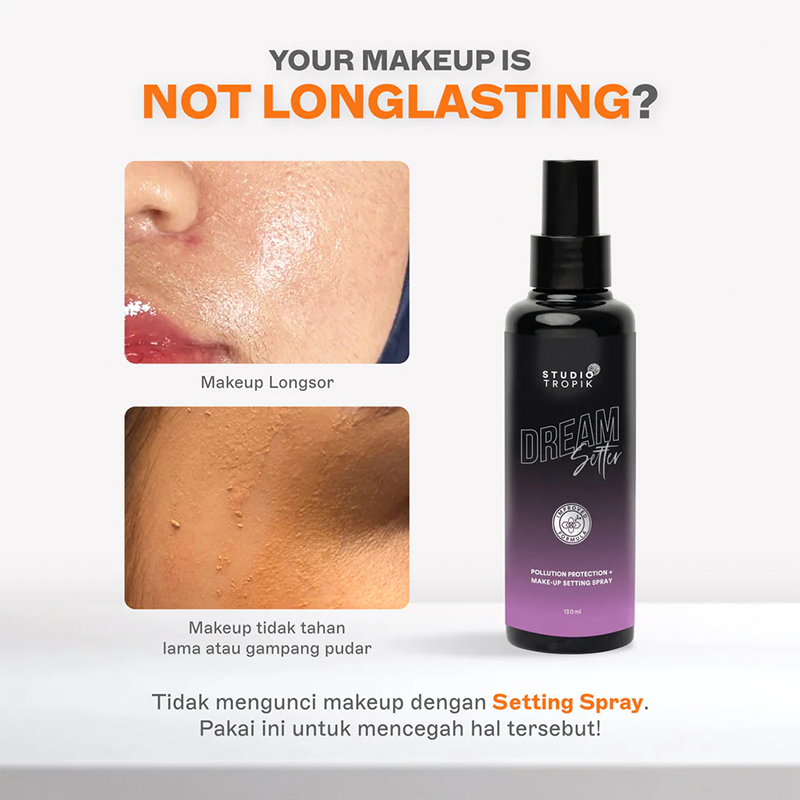 Jual Studio Tropik DreamSetter: Pollution Protection Make-up Setting ...